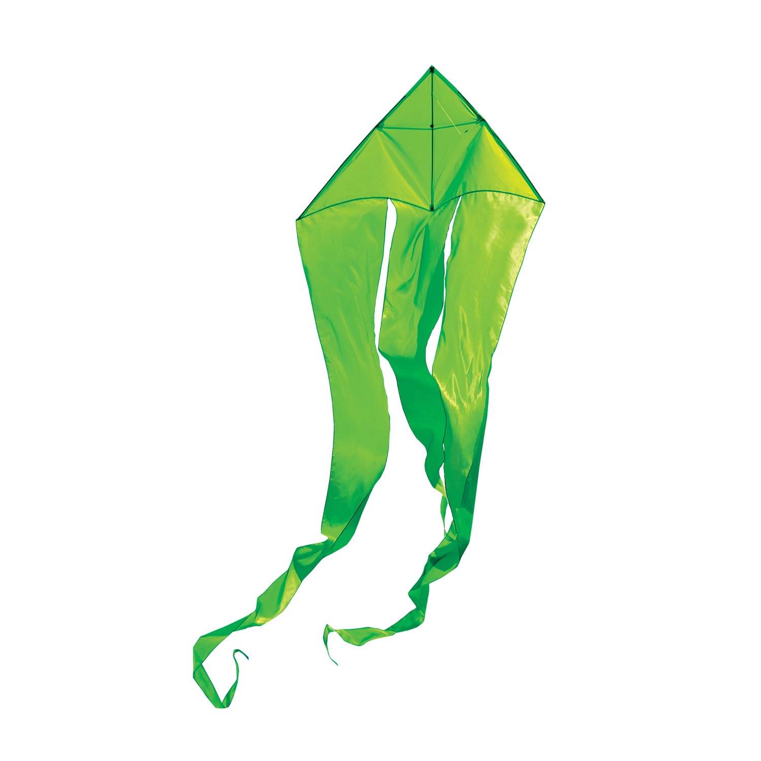Green 52 inch Wave Delta Kite | In the Breeze
